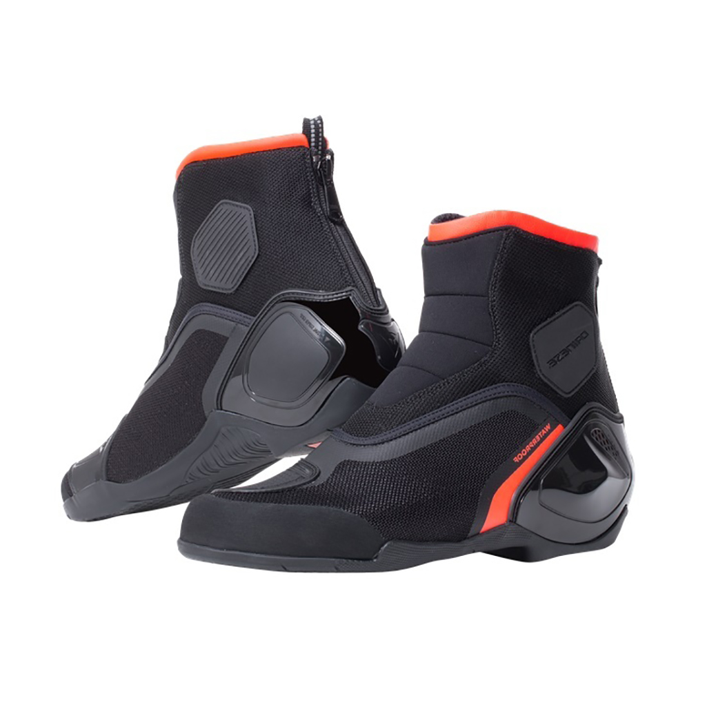 Scarpe Dainese Dinamica D-Wp Dainese Nero/Rosso Fluo 43